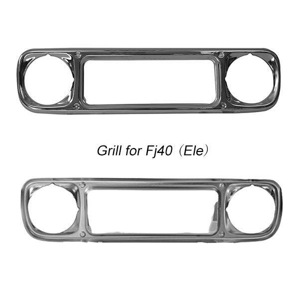 FJ40/45 FRONT GRILLE FOR ELECTIC PLATING,FRONT BUMPER GRILL (ELE) PANEL ...